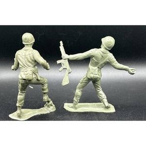 Marx | Toys | Vintage Louis Marx 6 5 Wwii Army Jumbo Lot Of 2 96s ...